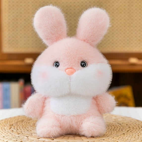 Cute Plush Companion Doll Anime Elephant Rabbit Bear Panda Cartoon Desk ...