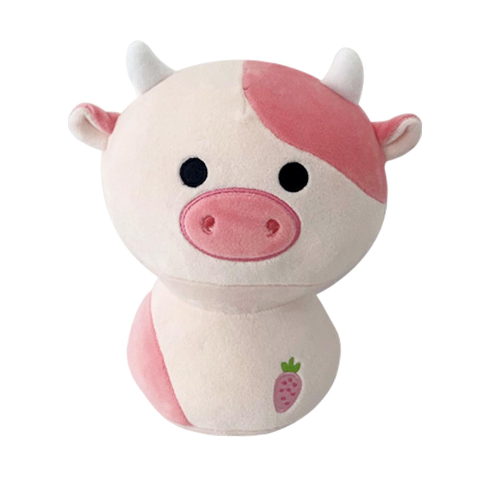 Cute Plush Cow Stuffed Animal Doll Toy Soft Comfortable Huggable Kids ...
