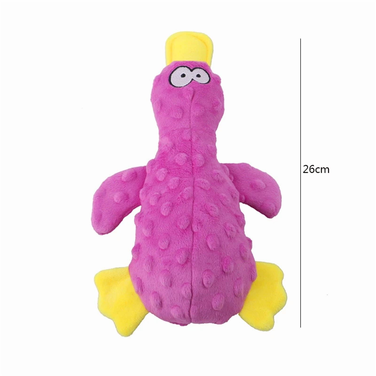 Cute Plush Duck Sound Toy Stuffed Squeaky Animal Squeak Dog Toy ...