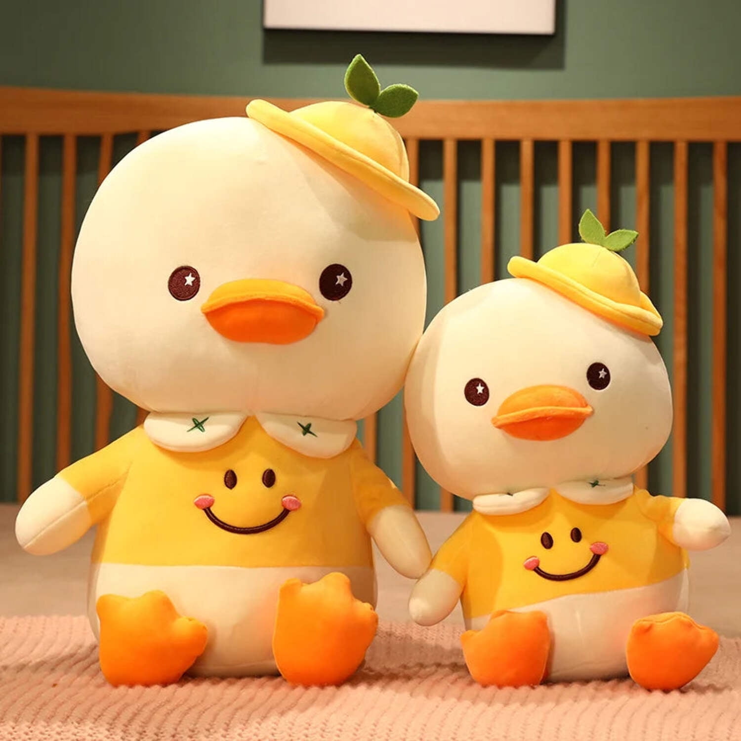 Cute Plush Duck Toy Pillow Stuffed Animals Duck Soft Doll Kids Toys ...