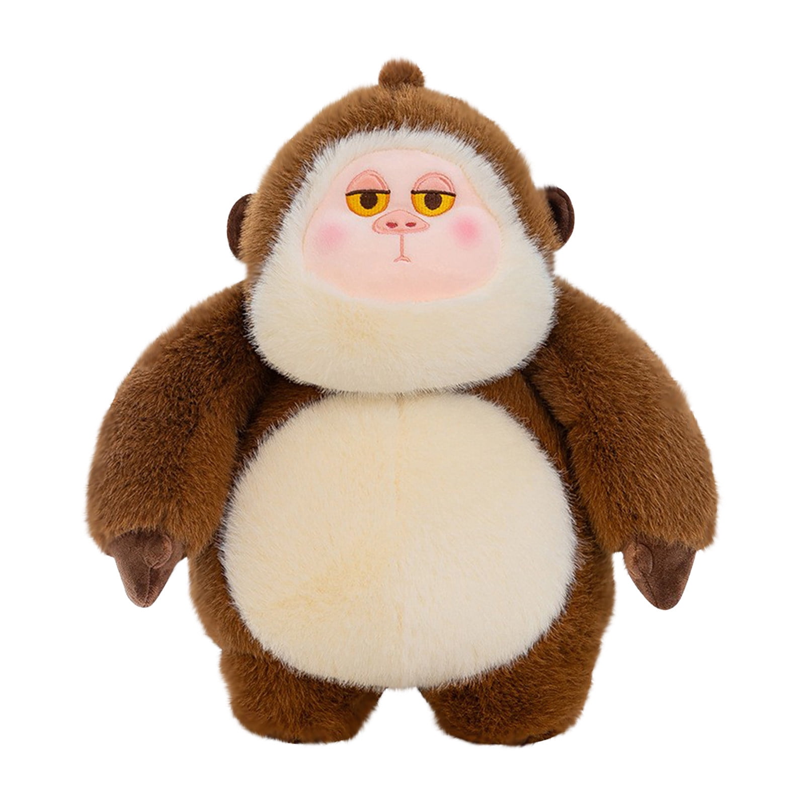Cute Plush Gorilla Doll Stuffed Animal Toy, Cartoon Monkey Plushie for ...