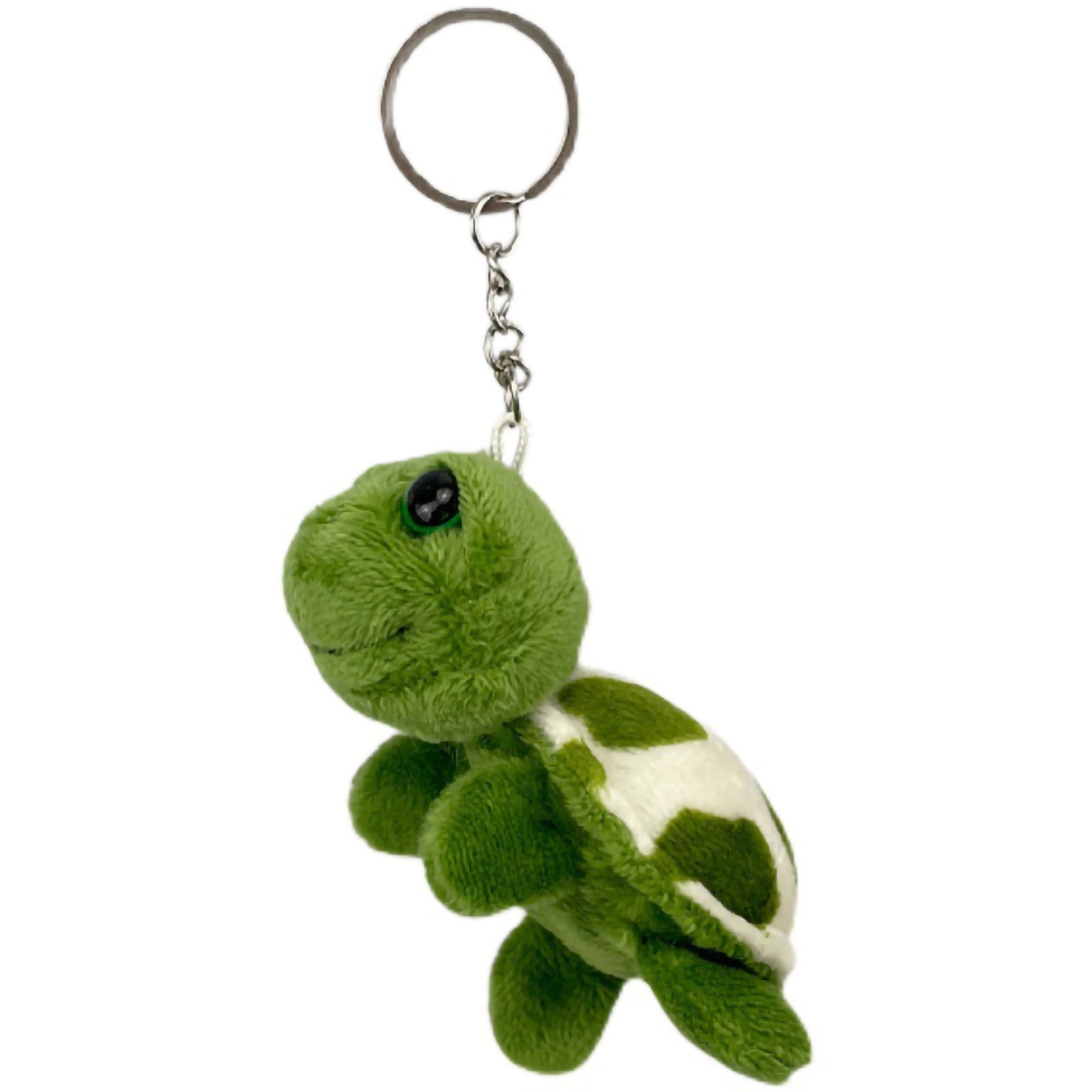 Cute Plush Pendant Green Decorative Tortoise Stuffed Plush Keychain for ...