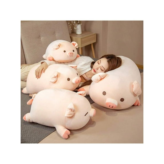 Cute Plush Pig Doll, Soft Stuffed Animal Plush Pillow, Pink Pig Decor ...