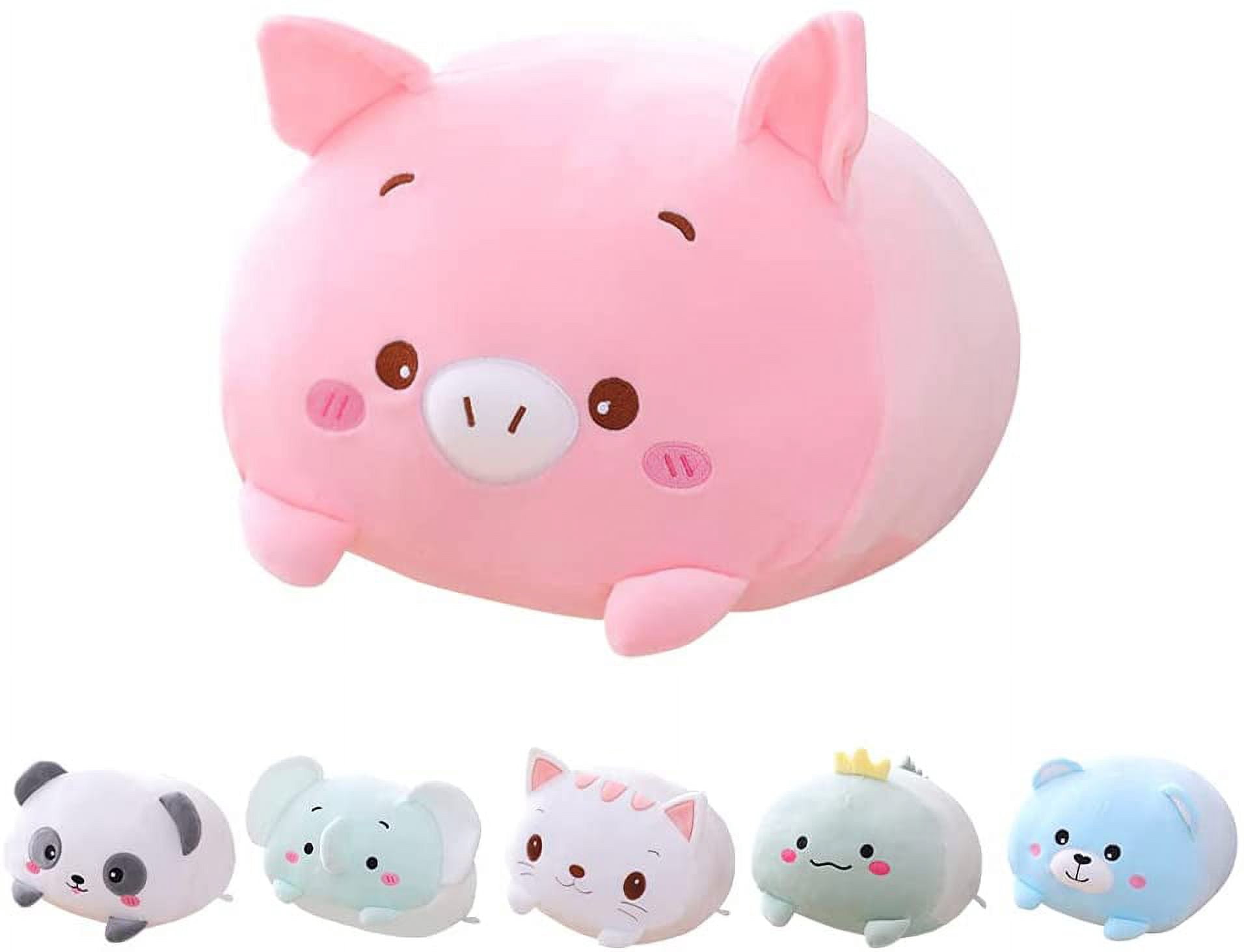 Cute Plush Stuffed Animal Body Pillow Fat Cartoon Cylindrical Body ...