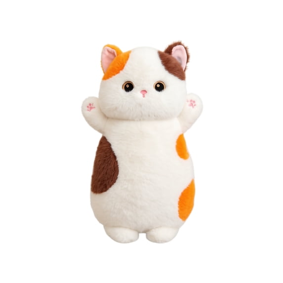 Cute Plush Stuffed Long Cat Body,11.81*25.59 In,Soft Huggable Kitty ...