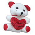 Cute Plush Teddy Bear with Heart Message Soft Stuffed Toy Gift ...