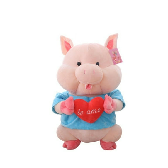 Cute Plush Toy Pig Doll Adorable Soft Stuffed Animal Huggable Plushie ...