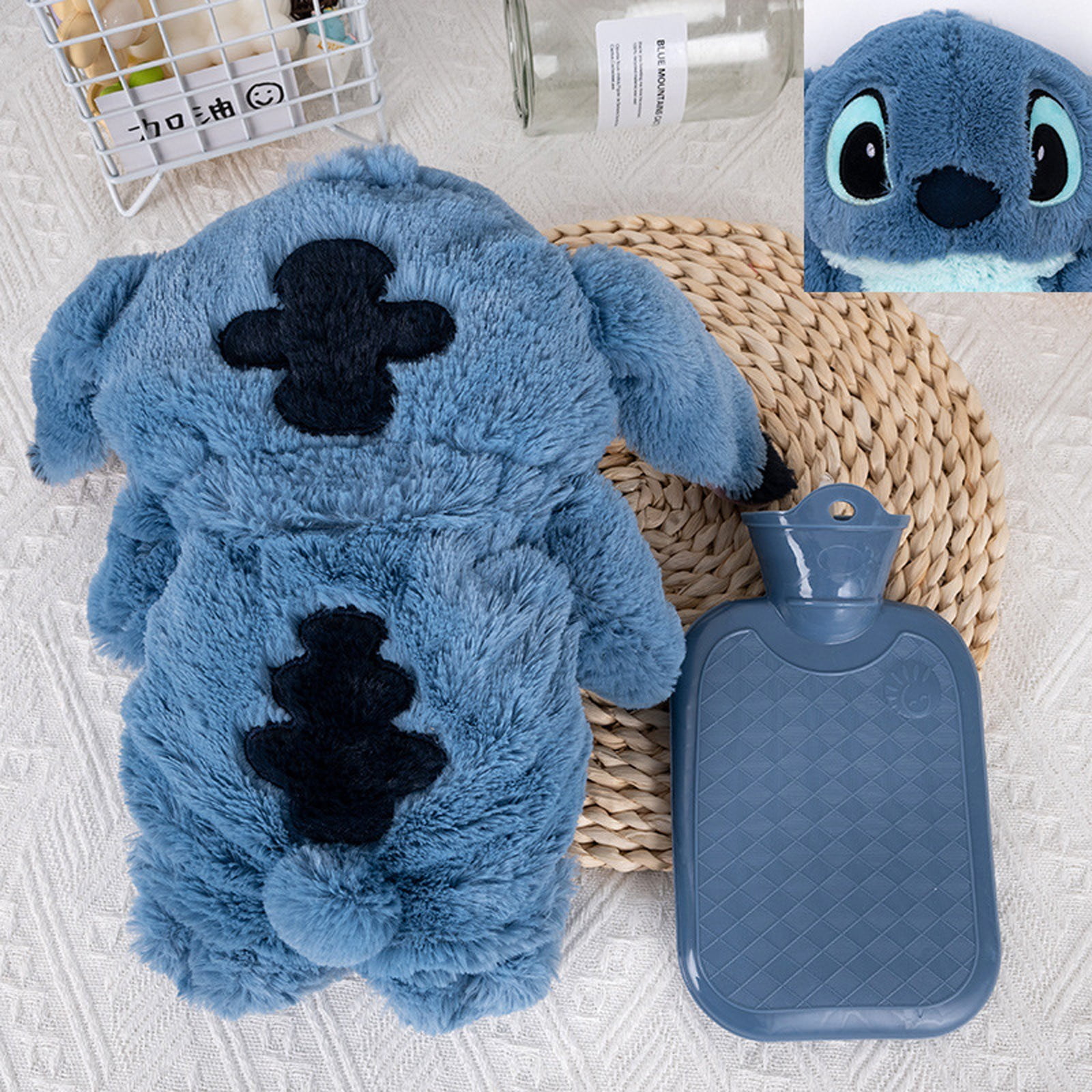 Cute Plush Toy Stuffed Animal Hot Water Bottle, 2L Hand Feet Warmer ...