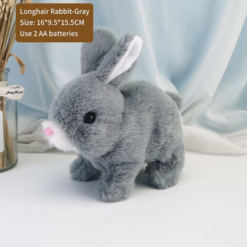 Cute Plush Toys, Electric Rabbit Toys Plush Rabbit Battery Operated ...