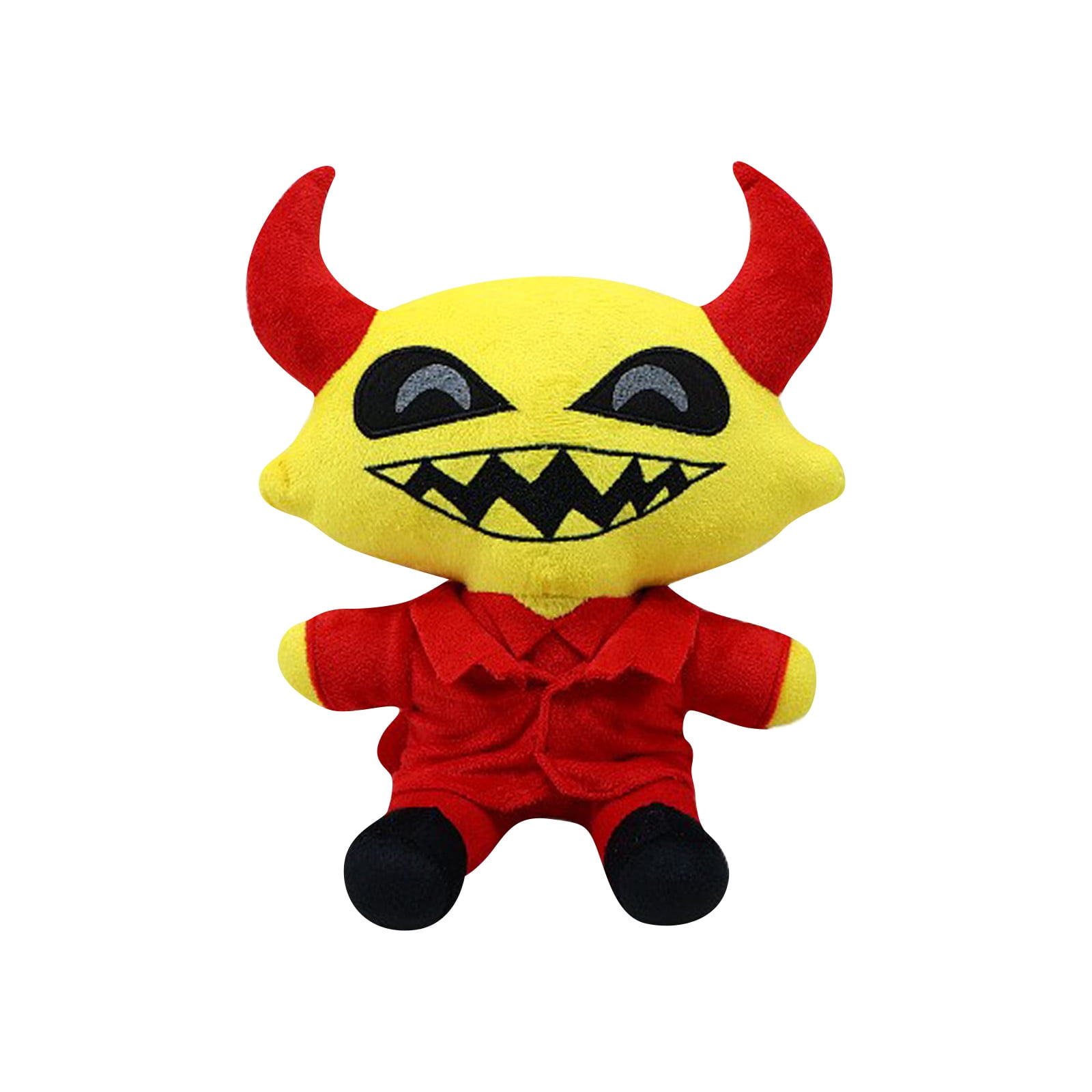 Cute Plushies Anime Toy Adorable Devil Plush Toy with Red Horns and ...