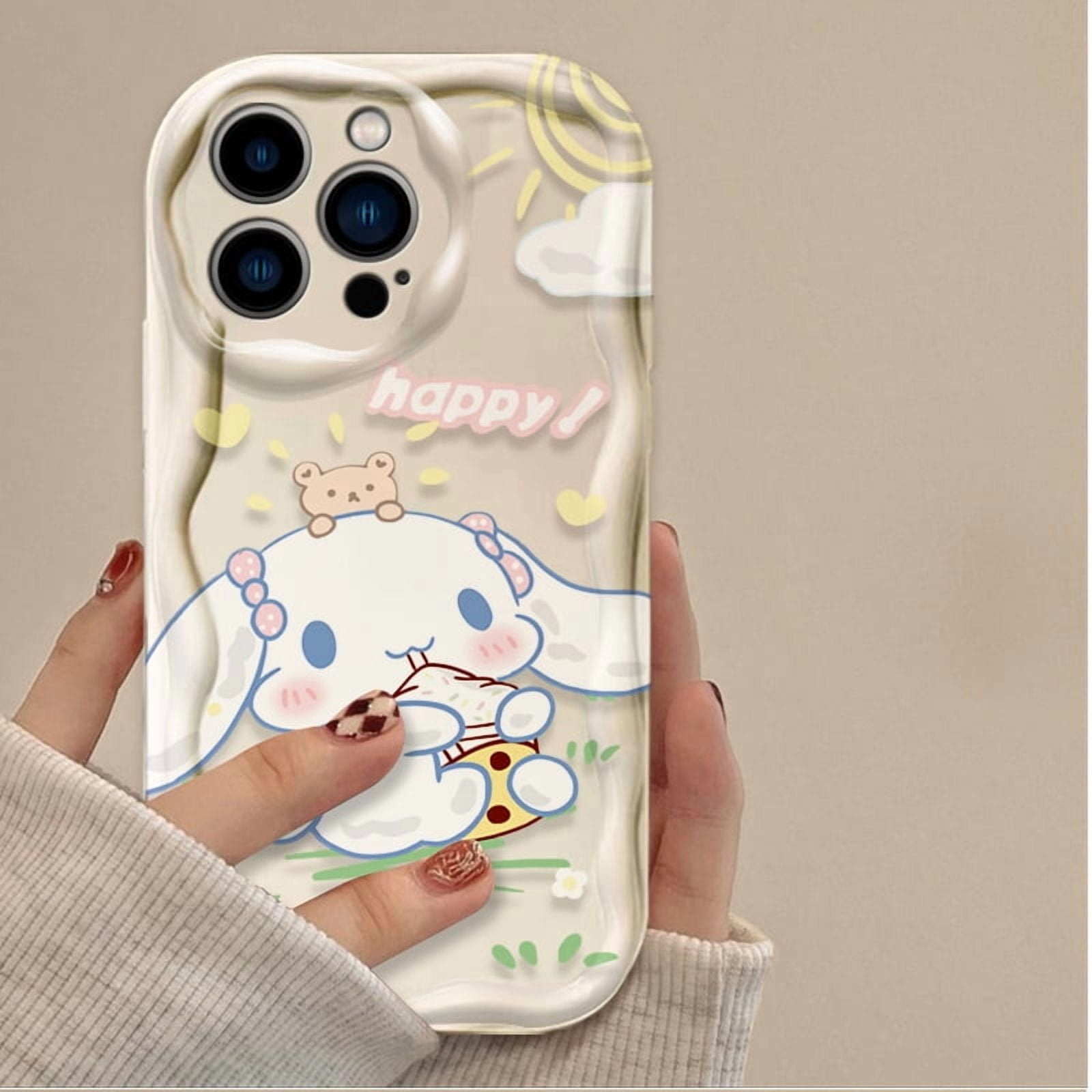 Cute Pochaco Hello Kitty 3D Clear Case For iPhone 16 16E 15 14 13 12 11 ...