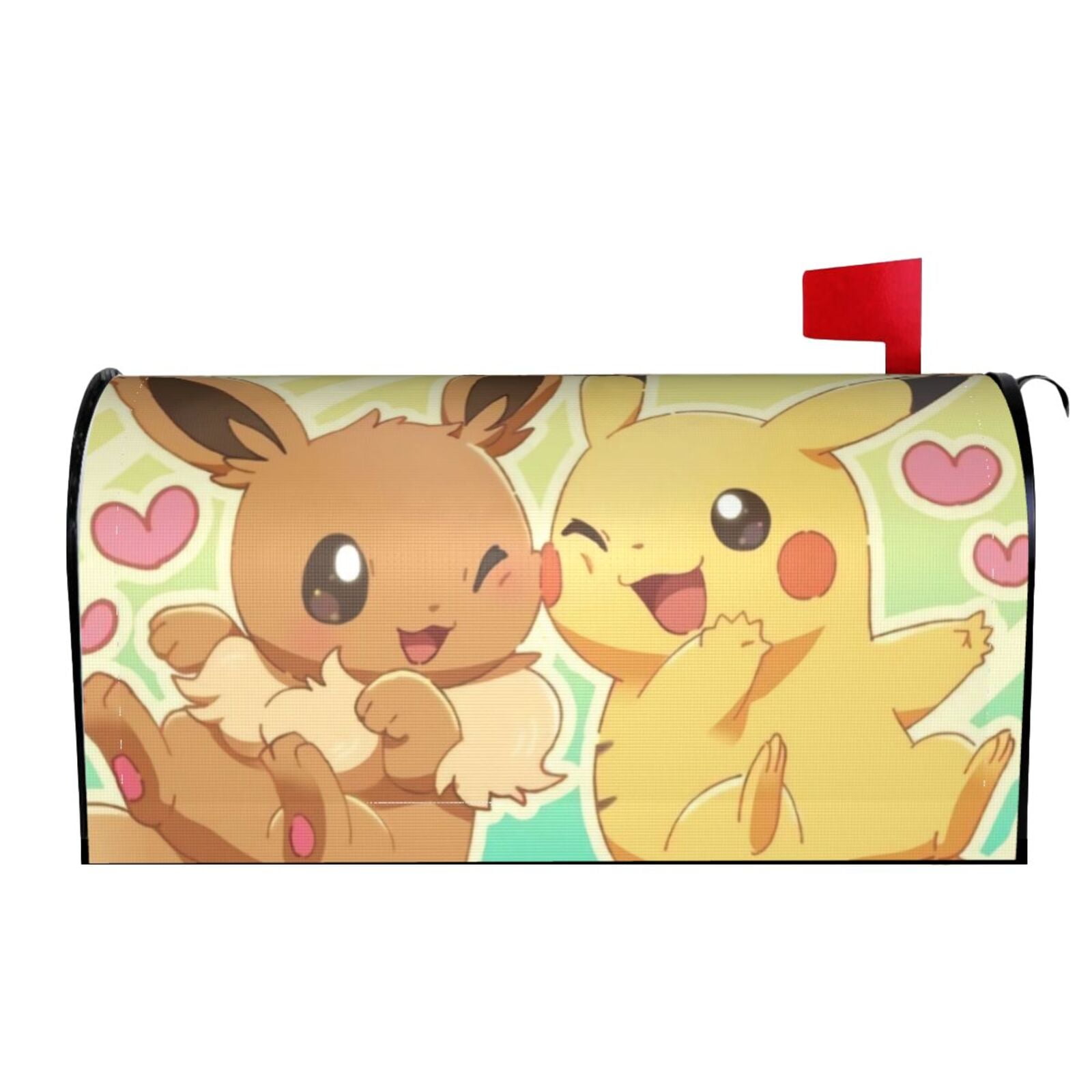 Cute Pokemon-Pikachu Cartoon Character Mailbox Cover Magnetic Standard ...