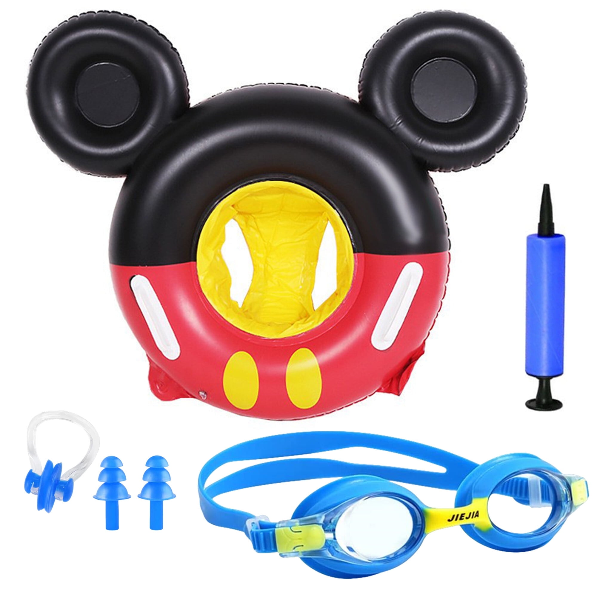 Cute Pool Float for Kids,Swim Ring Micke Floaties with Seat and Handle ...