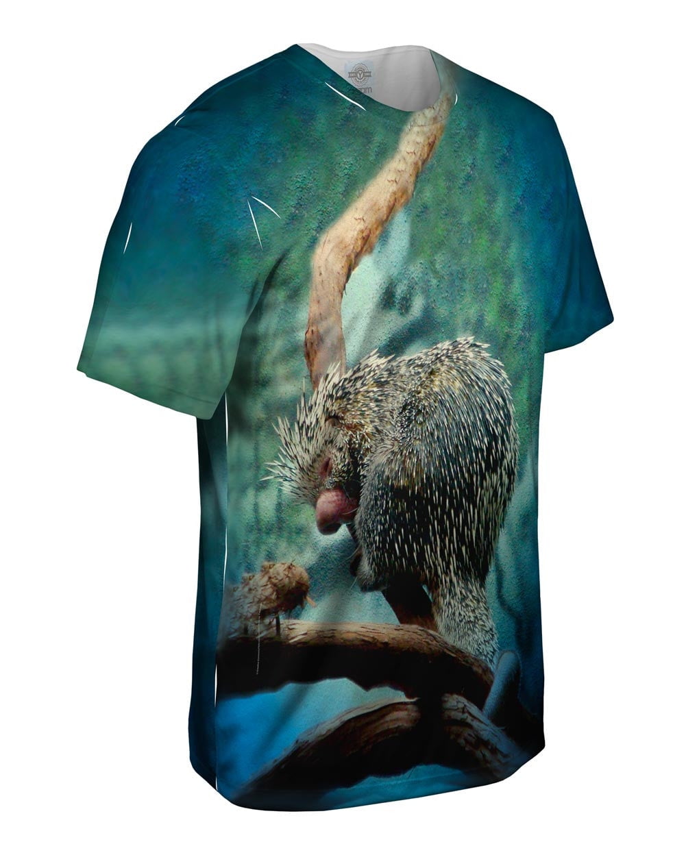 Cute Prehensile Porcupine Mens T-Shirt All Over Print - Walmart.com