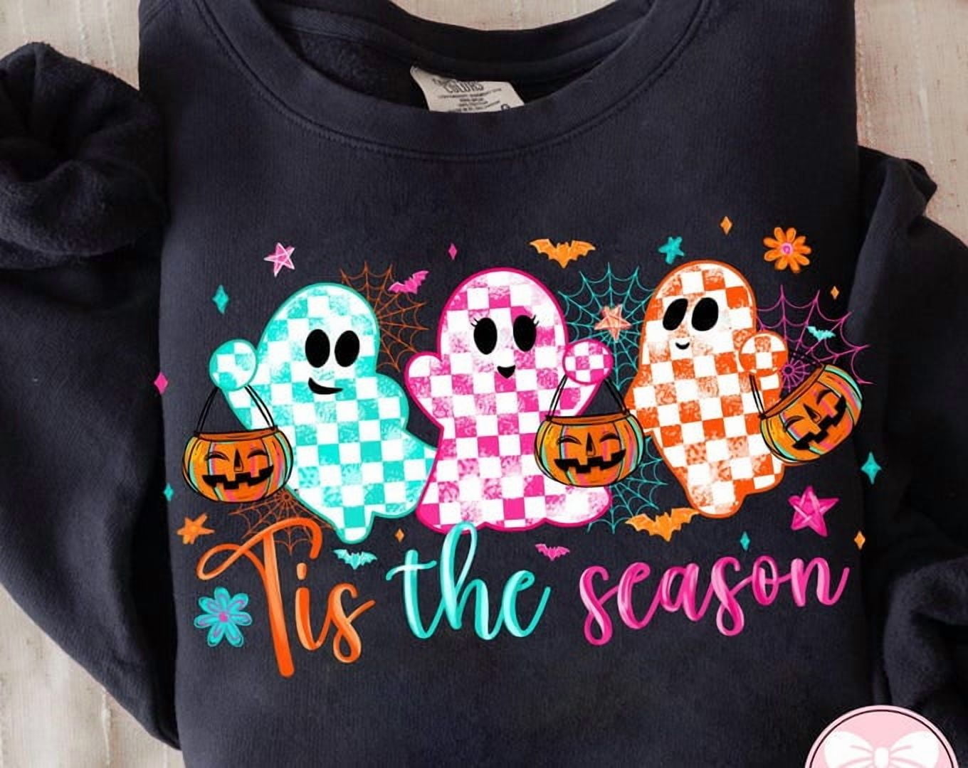 Cute Preppy Ghosts , Tis The Season , Checkered Coquette Ghost Fall ...
