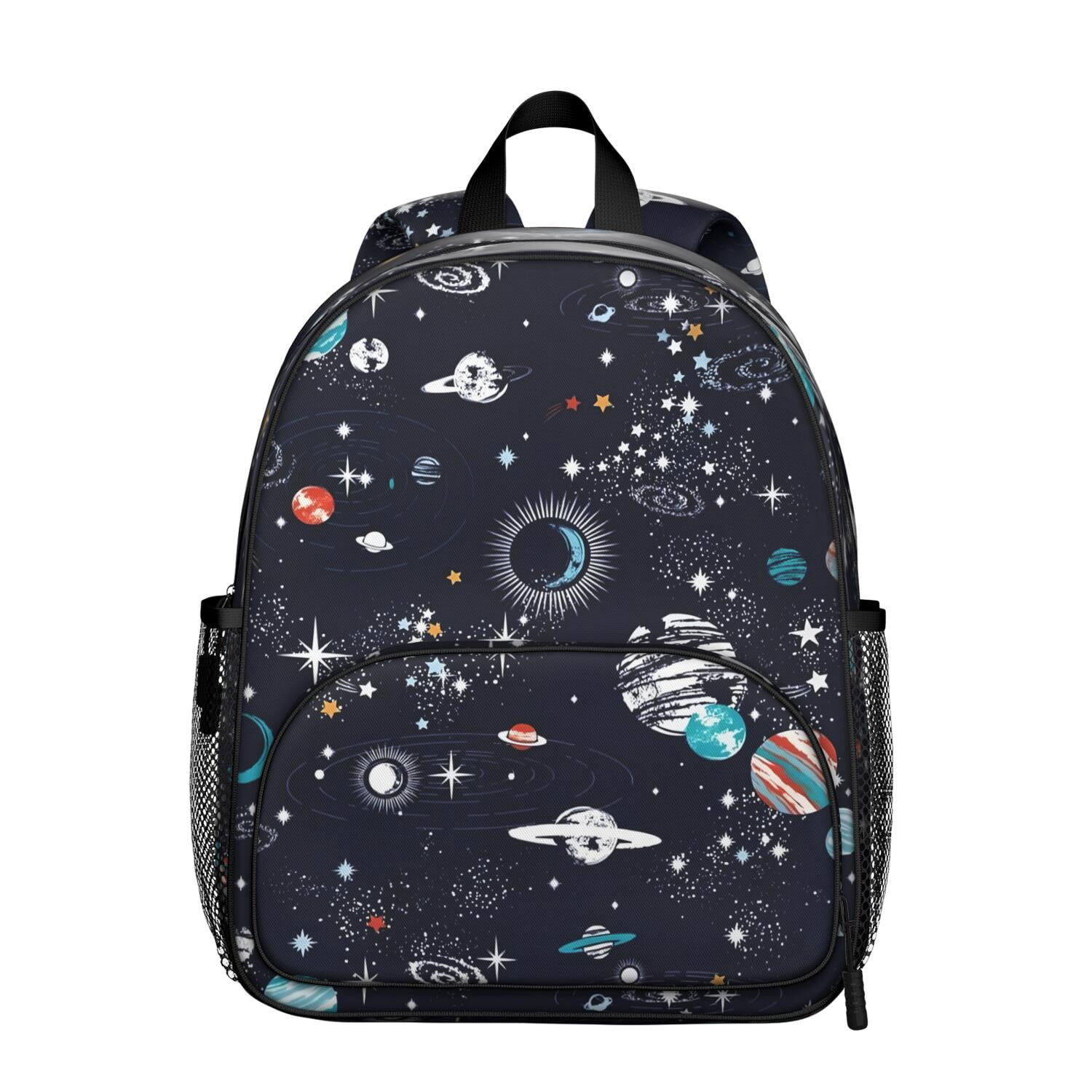 Small Backpack with Space Geek and Starry Night Themes, Lightweight and ...