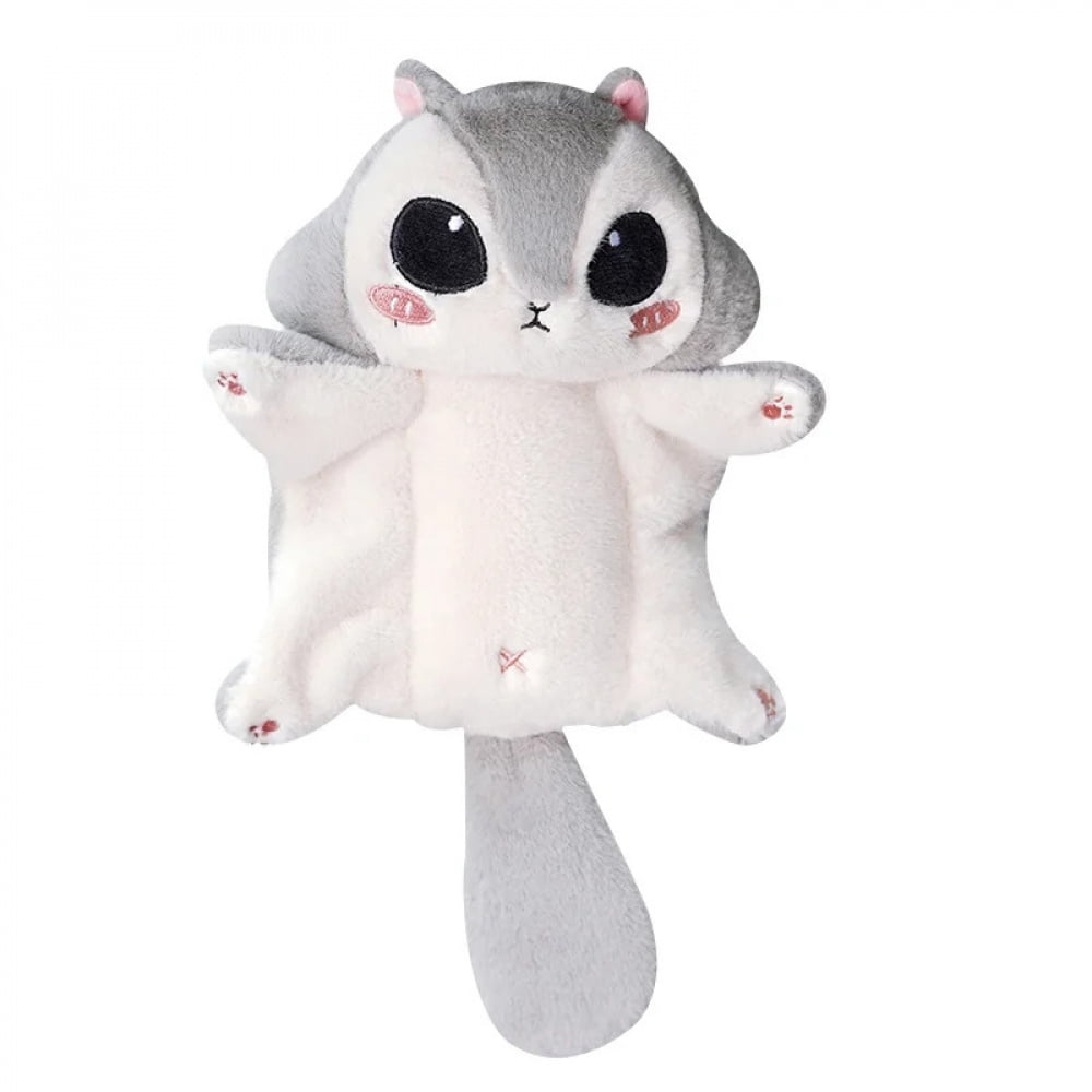 Cute Pteromyini Flying Hamster Plush Dolls Keychain Cartoon Mouse Baby ...
