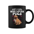Cute Pug For Girls Dog Owner Puppy Pug Lover Coffee Mugs - Walmart.com