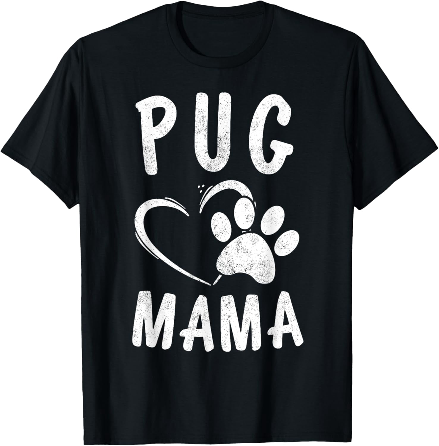 Cute Pug Mama Gift Pet Pugs Lover Apparel Dog Puggle Mom T-Shirt men ...