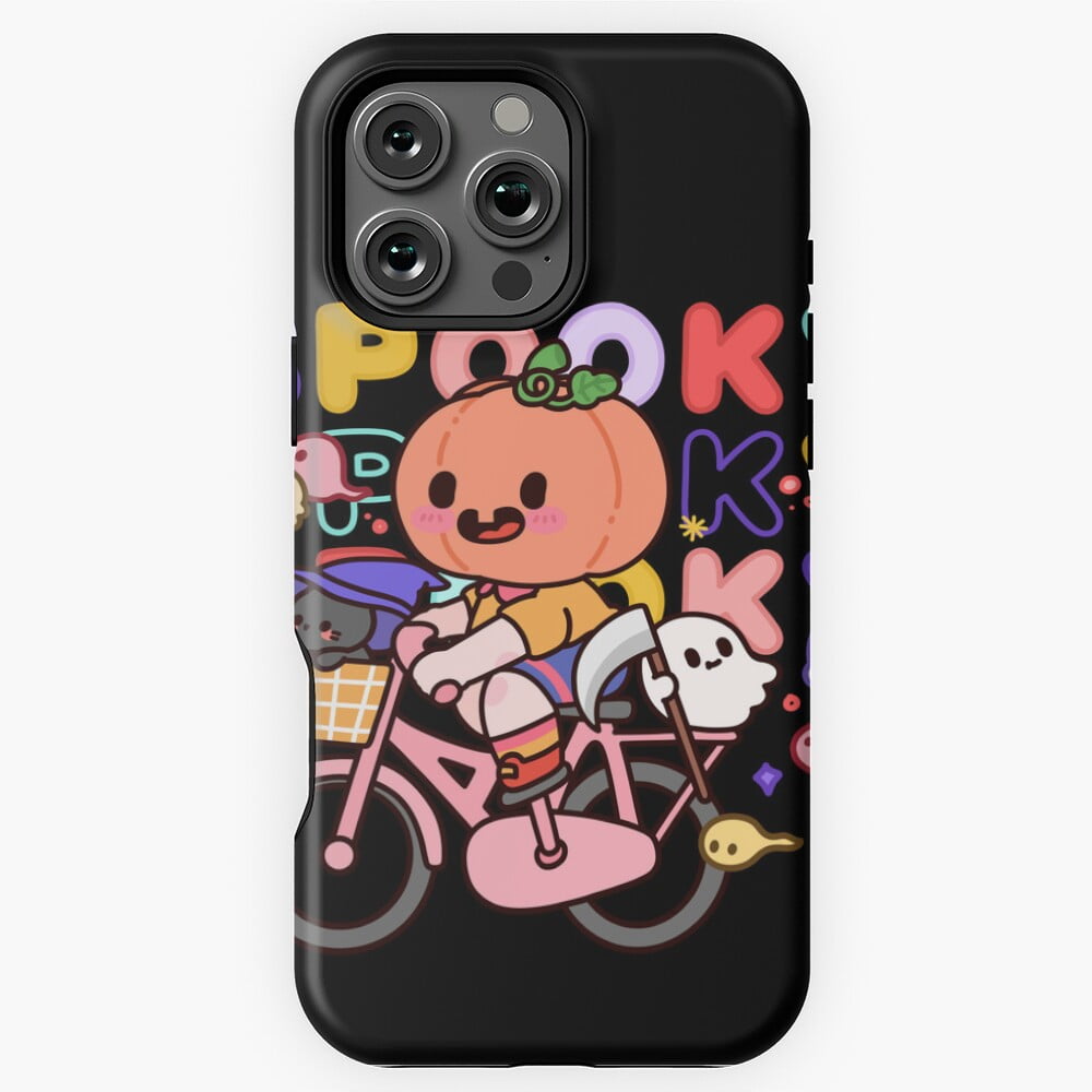 Cute Pumpkin Halloween Character Phone Case for iPhone 16 15 14 13 12 ...