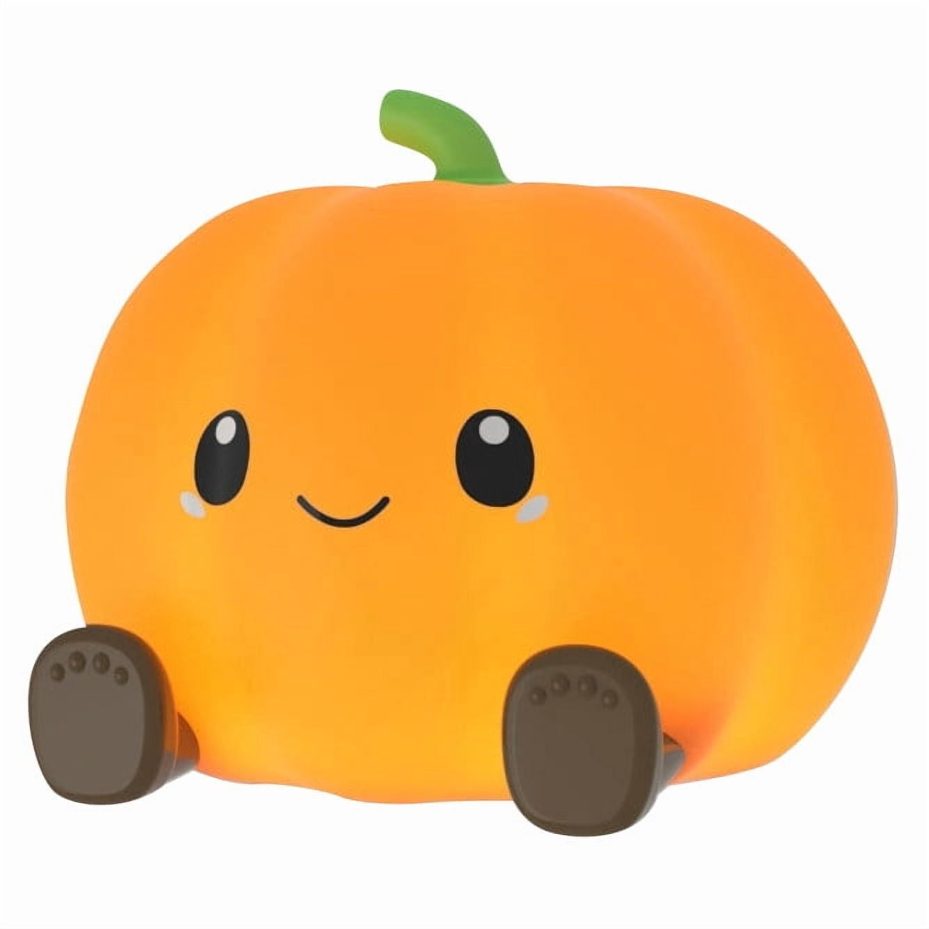Cute Pumpkin Tap Light for Kids - Soothing Nighttime Nursery Bedroom - Walmart.com