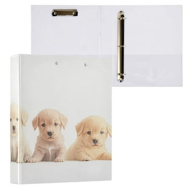 Cherries with Ducks Round Ring Binder 3 Rings 1.5" Capacity File ...
