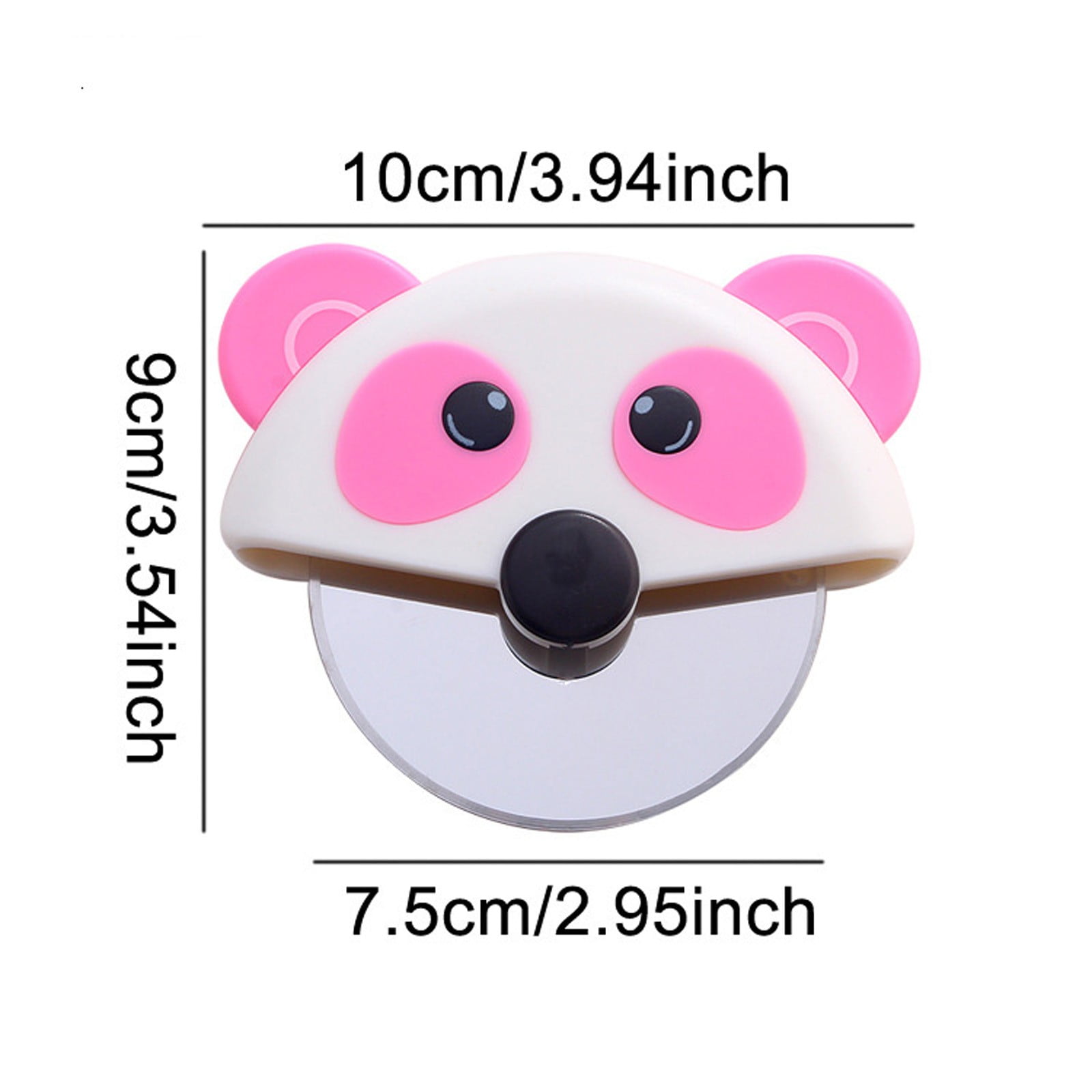 Cute Puppy Design Plastic Roller Pizza Cutter, Sharp Stainless Steel ...