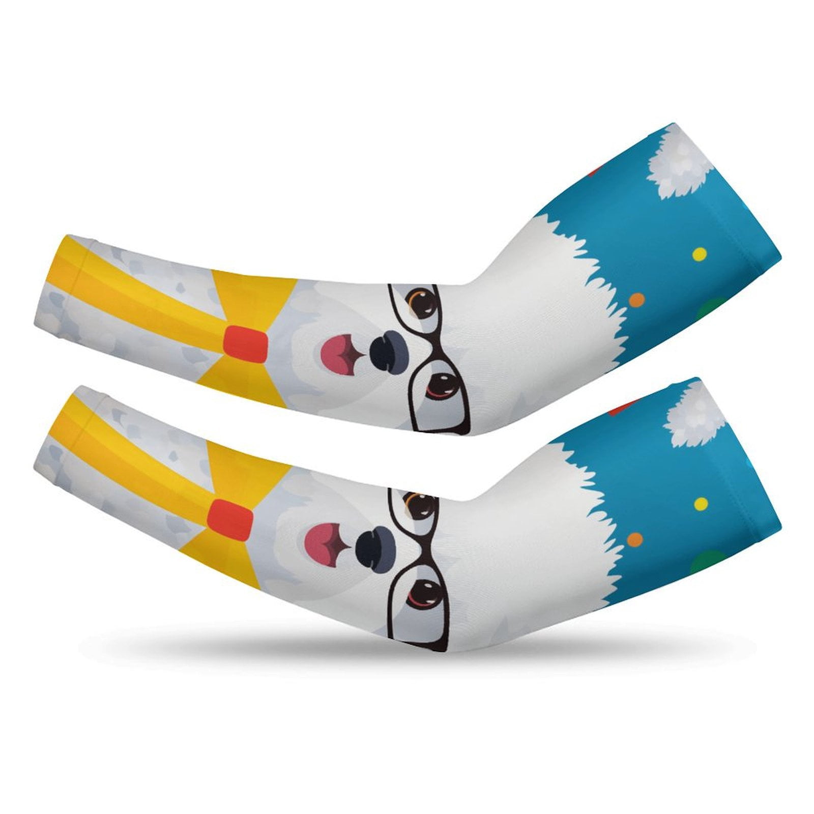 Cute Puppy Gardening Sleeves Farm Sun Protection Arm Cooling Sleeves ...