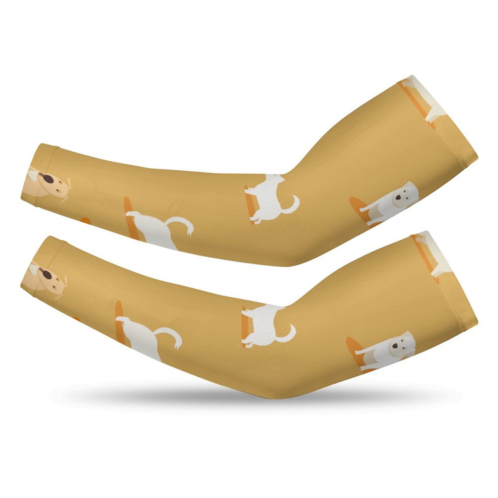 Cute Puppy Gardening Sleeves Farm Sun Protection Arm Cooling Sleeves ...