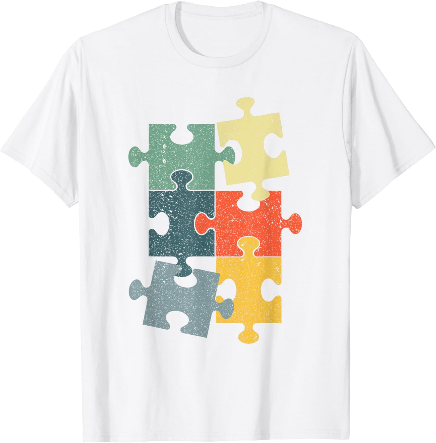 Cute Puzzle Piece Design For Men Women Puzzler Jigsaw Puzzle T-Shirt ...
