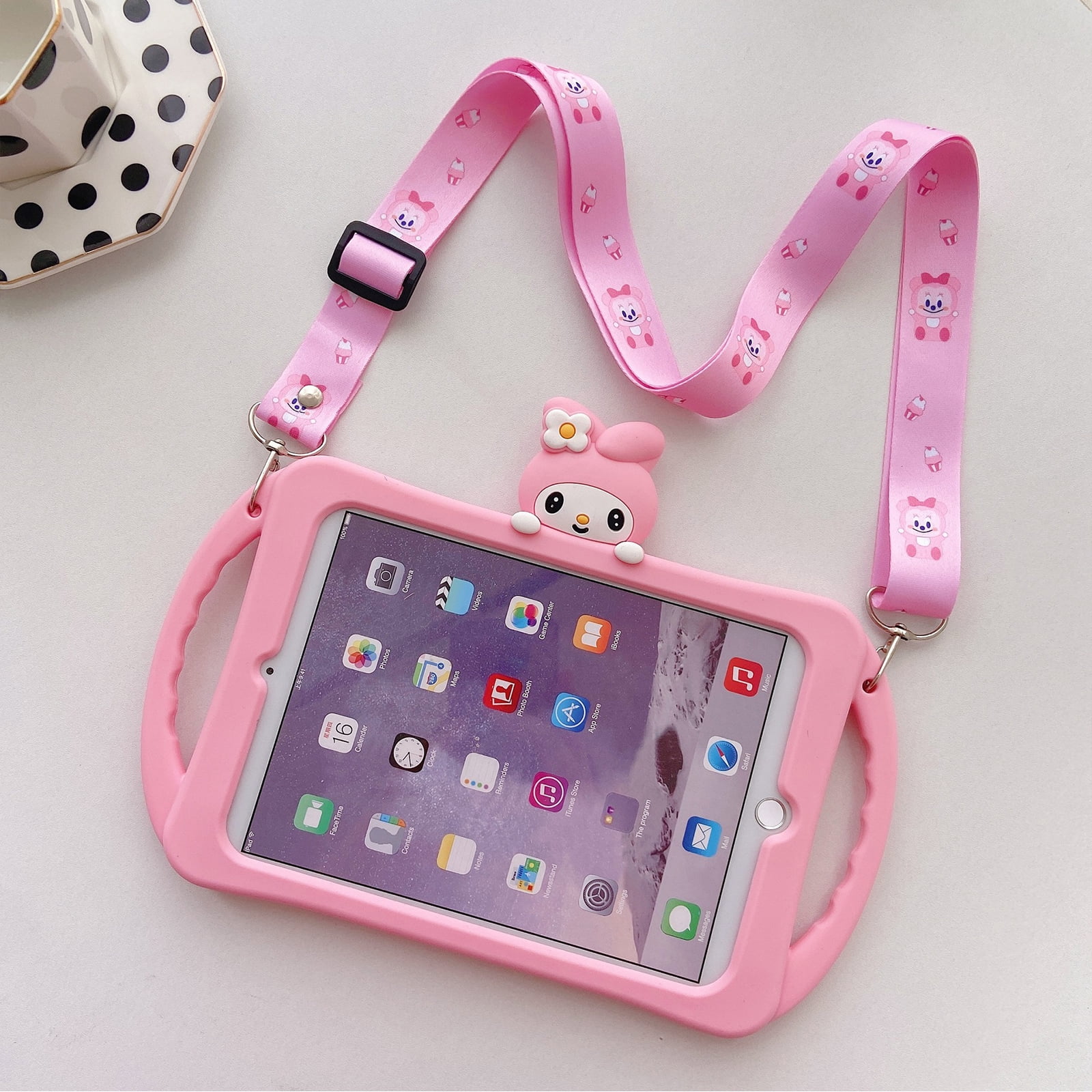 Cute Rabbit Cartoon Cinnamoroll Dog Tablet Case For iPad mini 1 2 3 ...