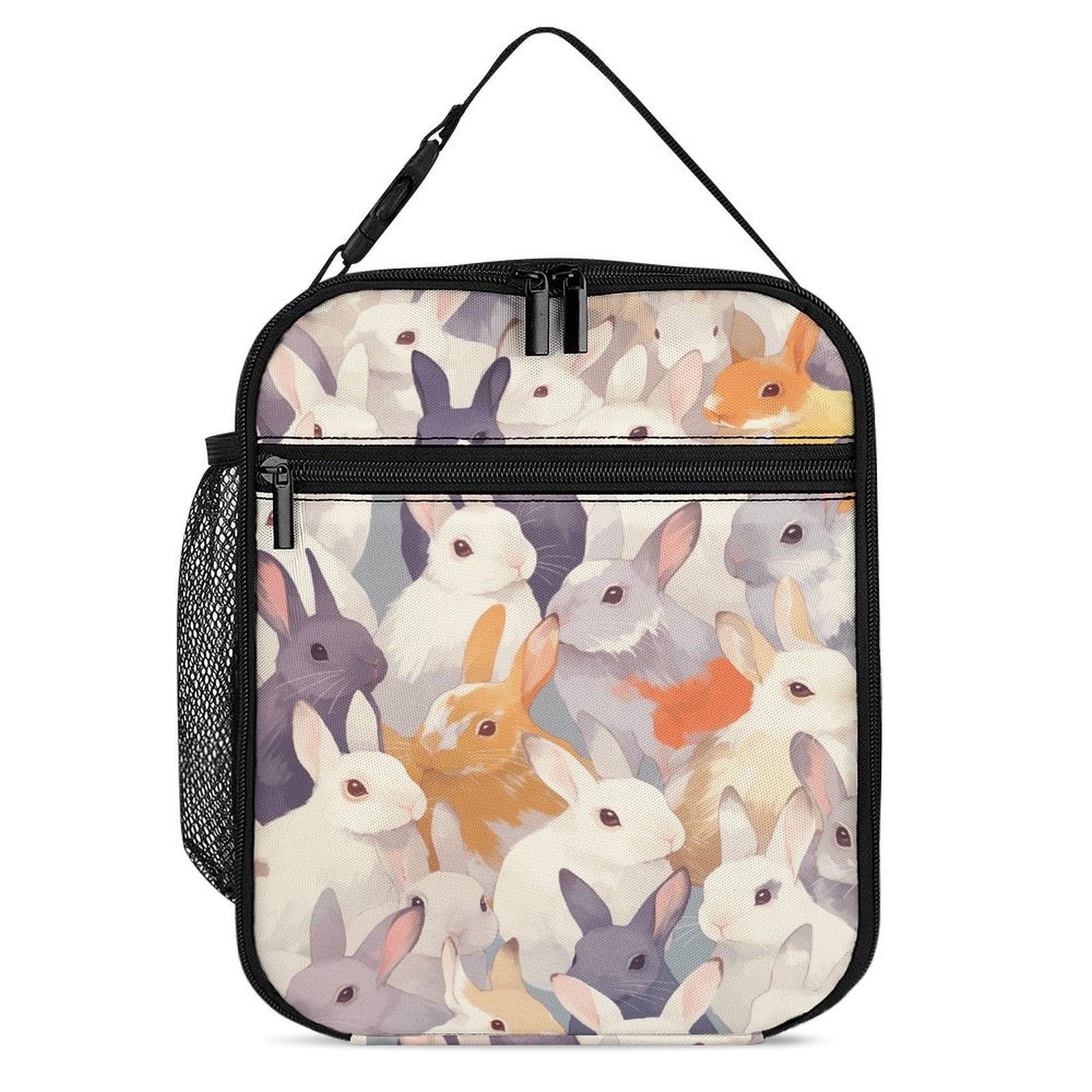 Cute Rabbit Lunch Box Food Bag for Work Office Outdoor Picnic Meal Prep ...