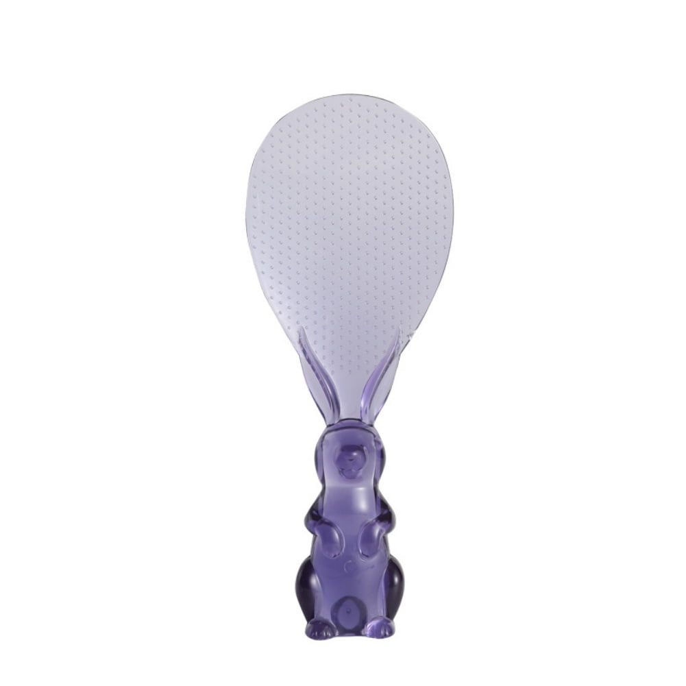 Cute Rabbit Non-Stick Rice Scoop,Bunny Shape Standable Rice Scooper ...