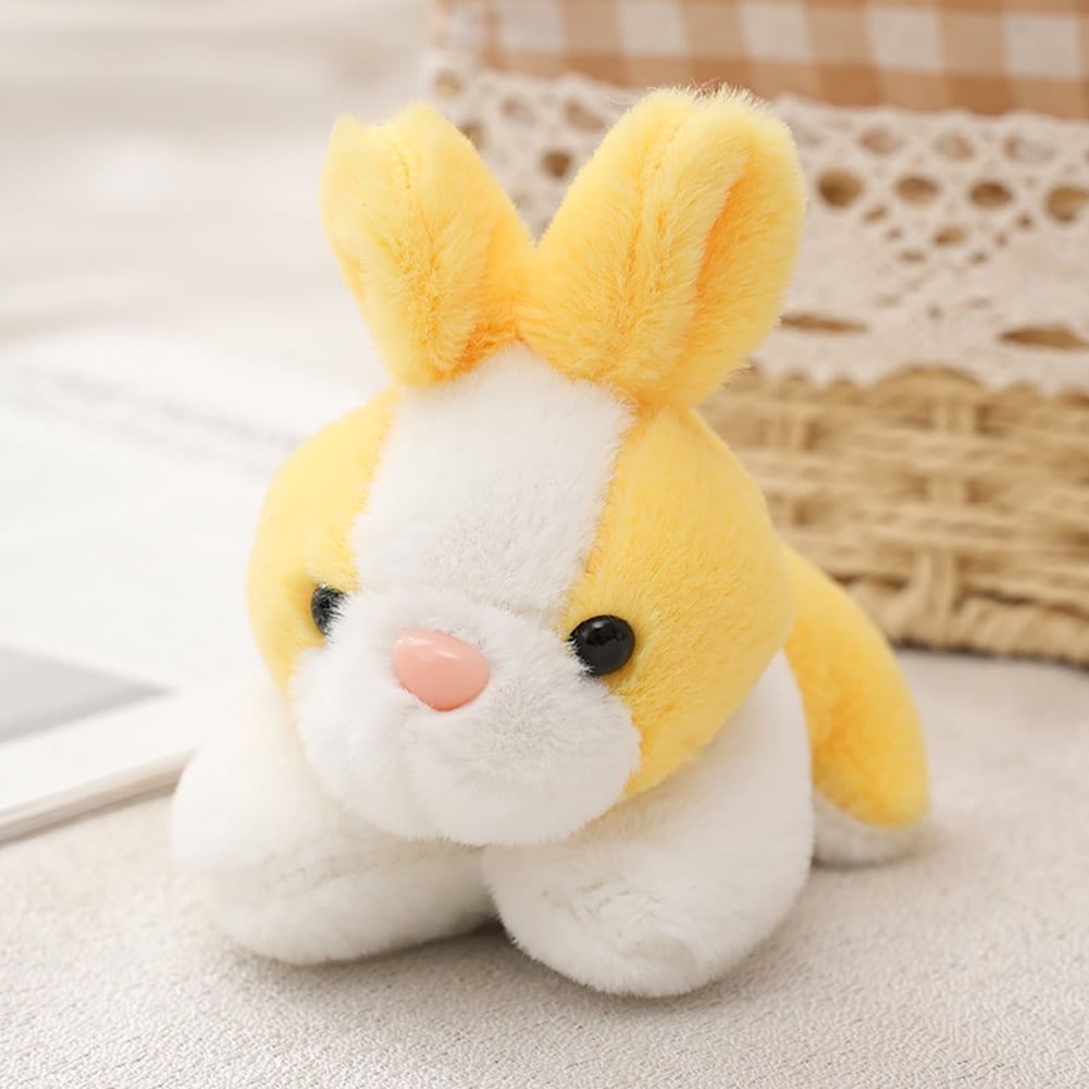 Cute Rabbit Plush Toy - Bunny Stuffed Keychain Pendant, Mini Animal ...
