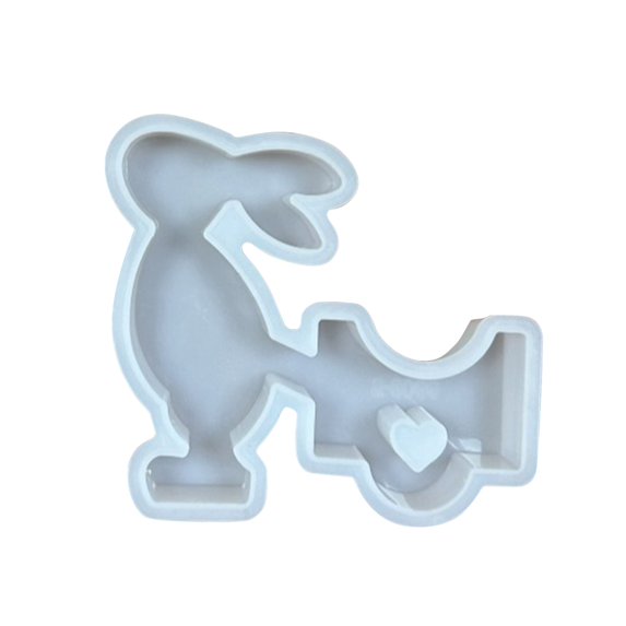 Cute Rabbit Silicone Mold, Scented Candle & Cake Baking Decorative ...