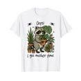 Cute Raccoon Holding Plant T-Shirt for Gardening Enthusiasts and Plant ...