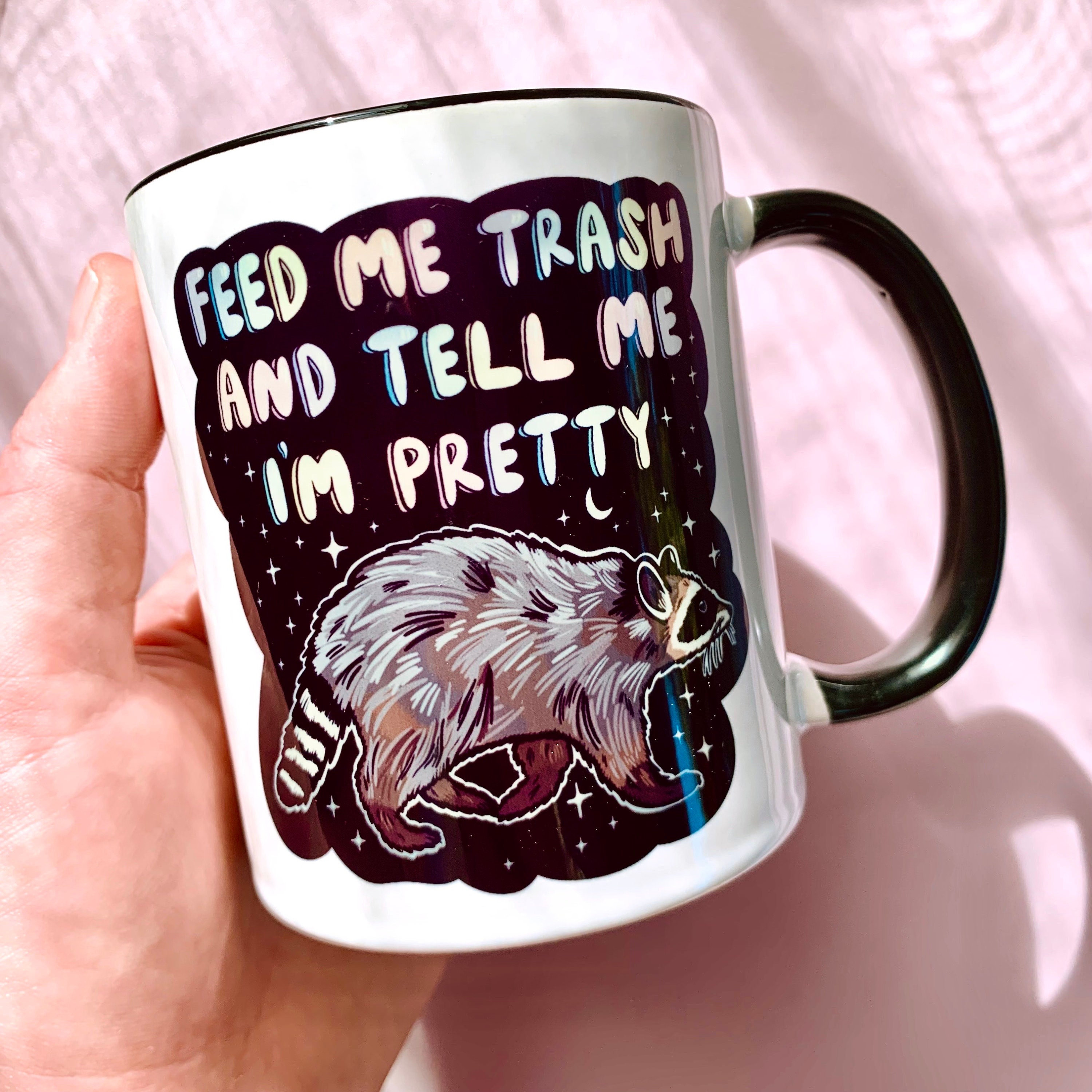 Cute Raccoon Mug Meme 21st Birthday Gift Funny Gift Her Bestie Present ...