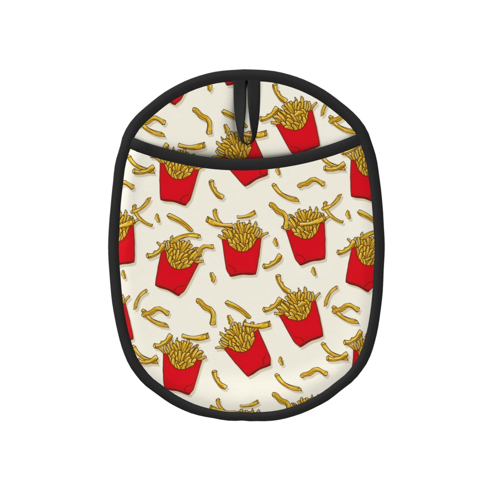 Cute Red Fries Pot Holders for Kitchen - Heat Resistant Oven Mitts Hot ...