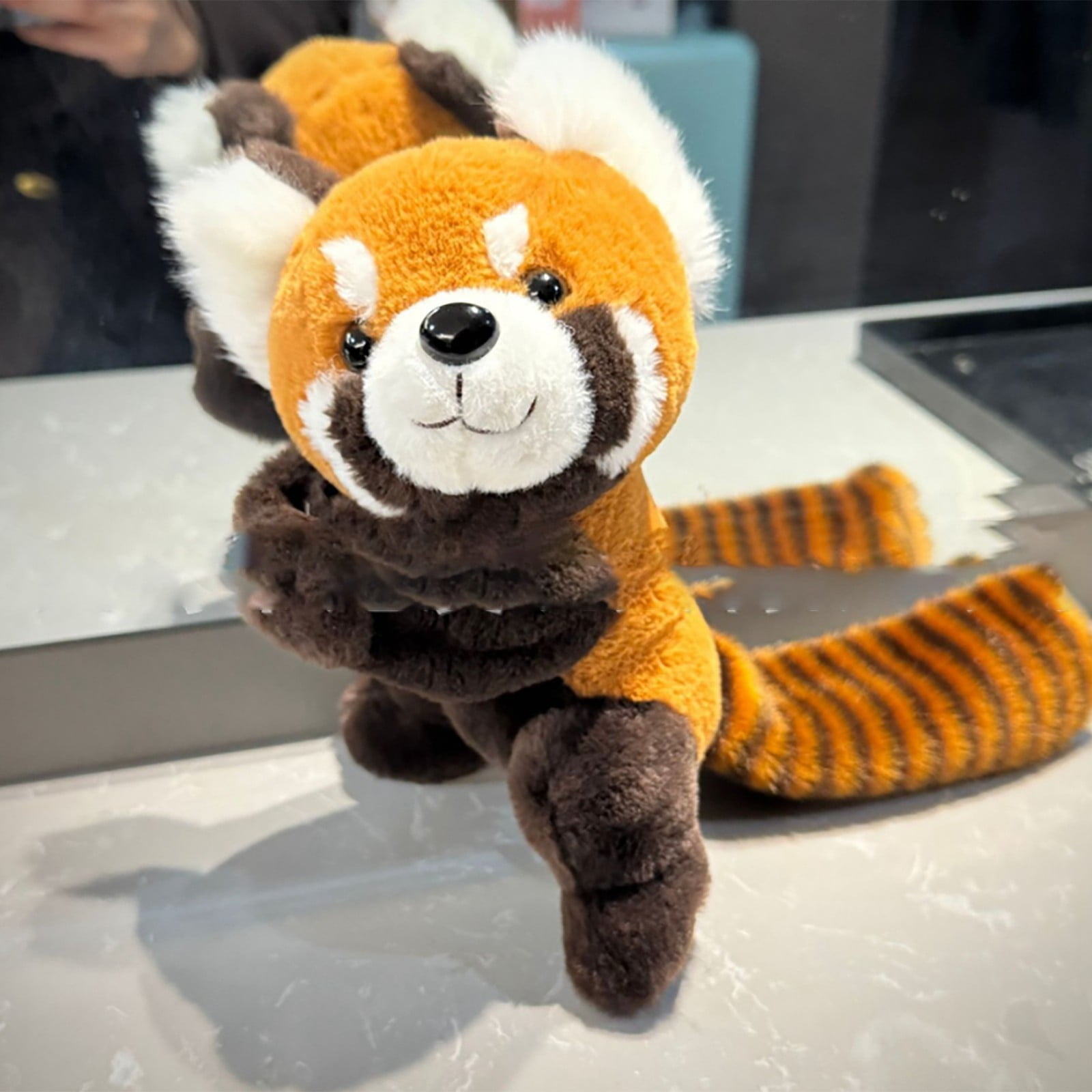 Cute Red Panda Plush Toys, 10.43 Inch Lovely Cuddly Stuffed Animals ...