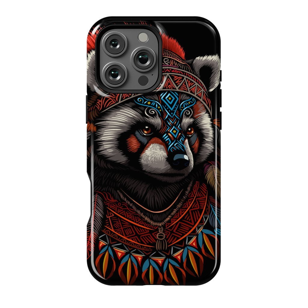 Cute Red Panda Wearing A Native Headdress Tough Case for iPhone 11 to ...