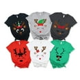 Cute Reindeer Winter Shirt, Christmas Family Matching Shirt, Christmas ...