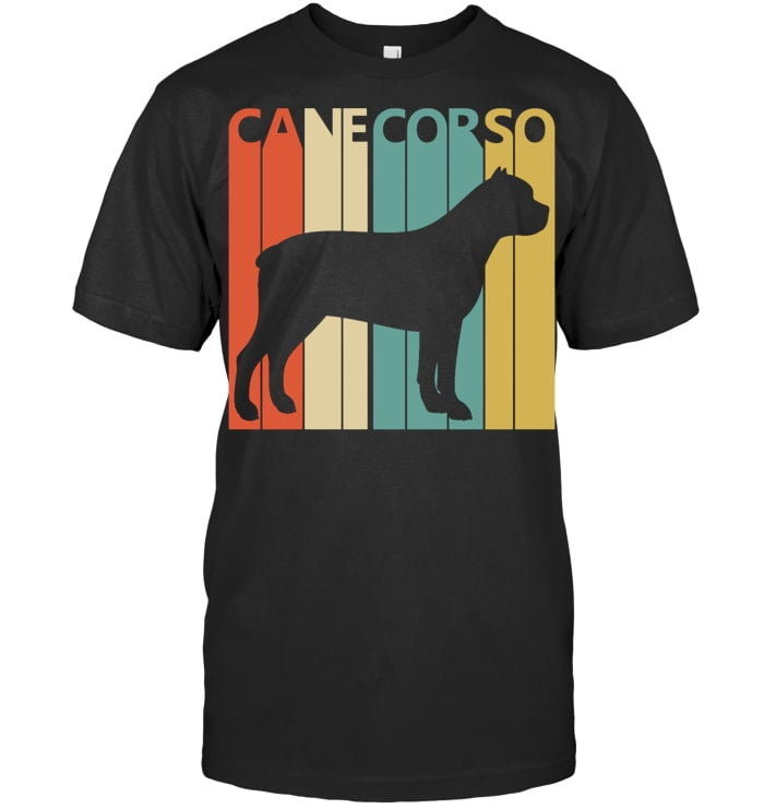 Cute Retro Cane Corso Dog Pullover Cane Corso T Shirt - Walmart.com