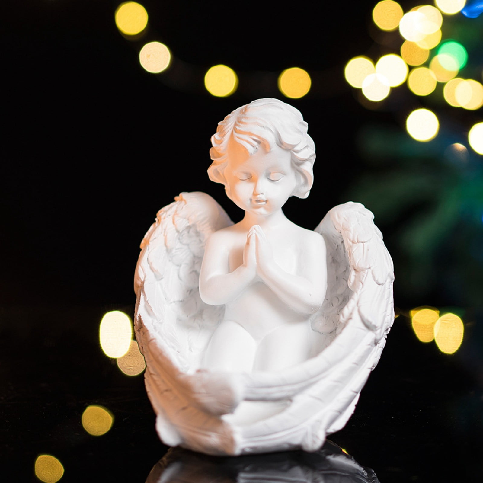 Cute Retro Little Angel Candlestick Ornaments European Style Home ...