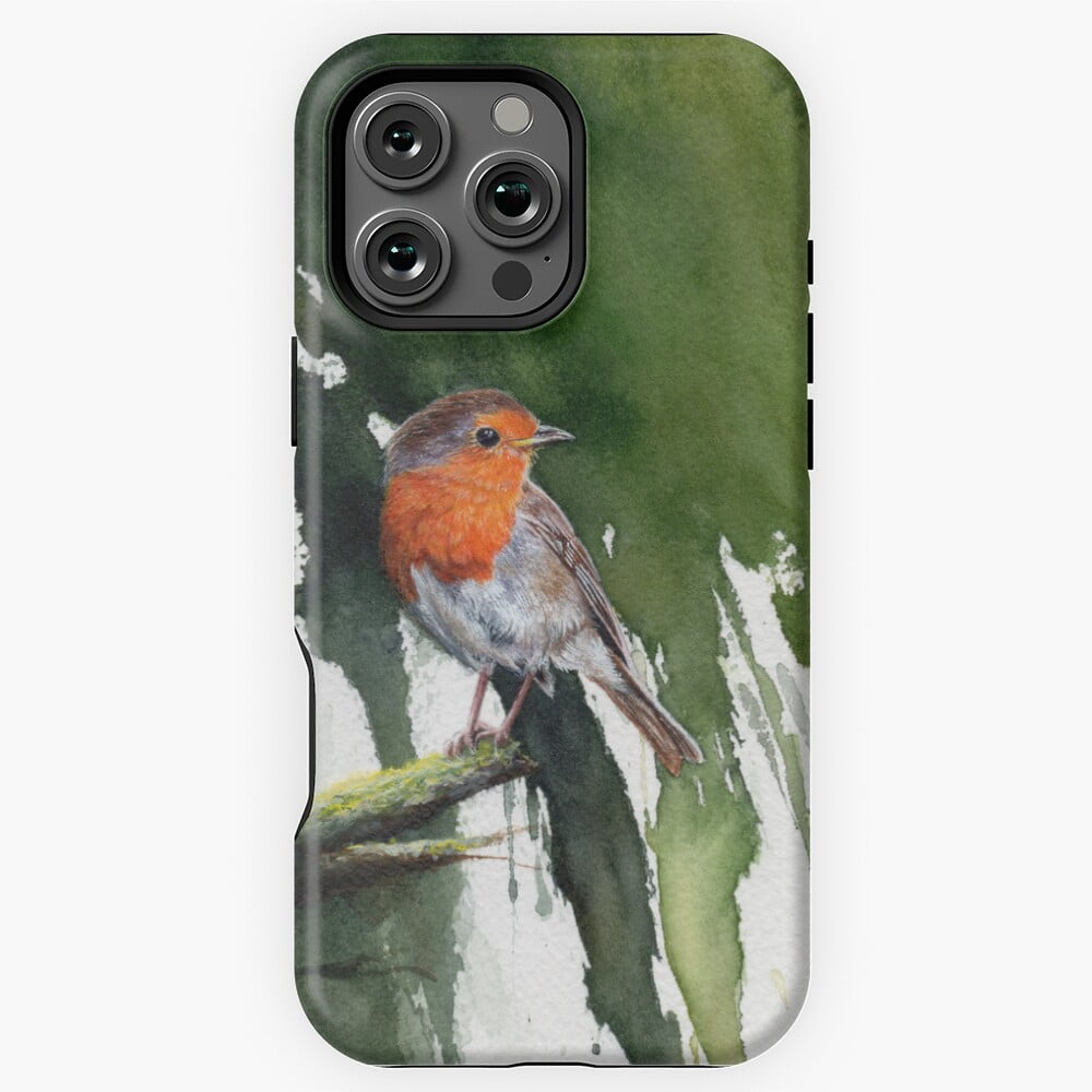 Cute Robin in The Trees Phone Case for iPhone 16 15 14 13 12 11 Pro Max ...