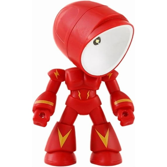 Cute Robot LED Night Light, Creative Mini Companion Desk Lamp for Kids ...