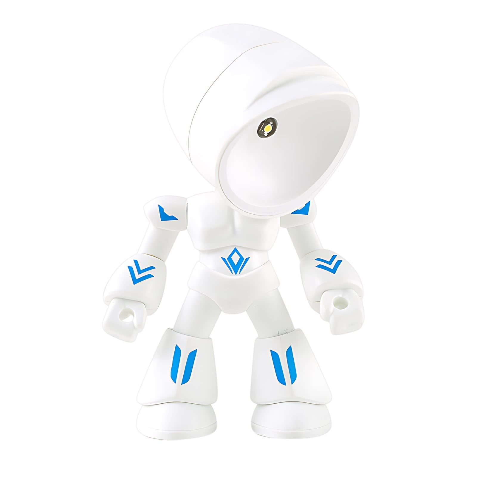 Cute Robot Night Light, Magnetic Suction Small Desk Lamp, adjustable ...