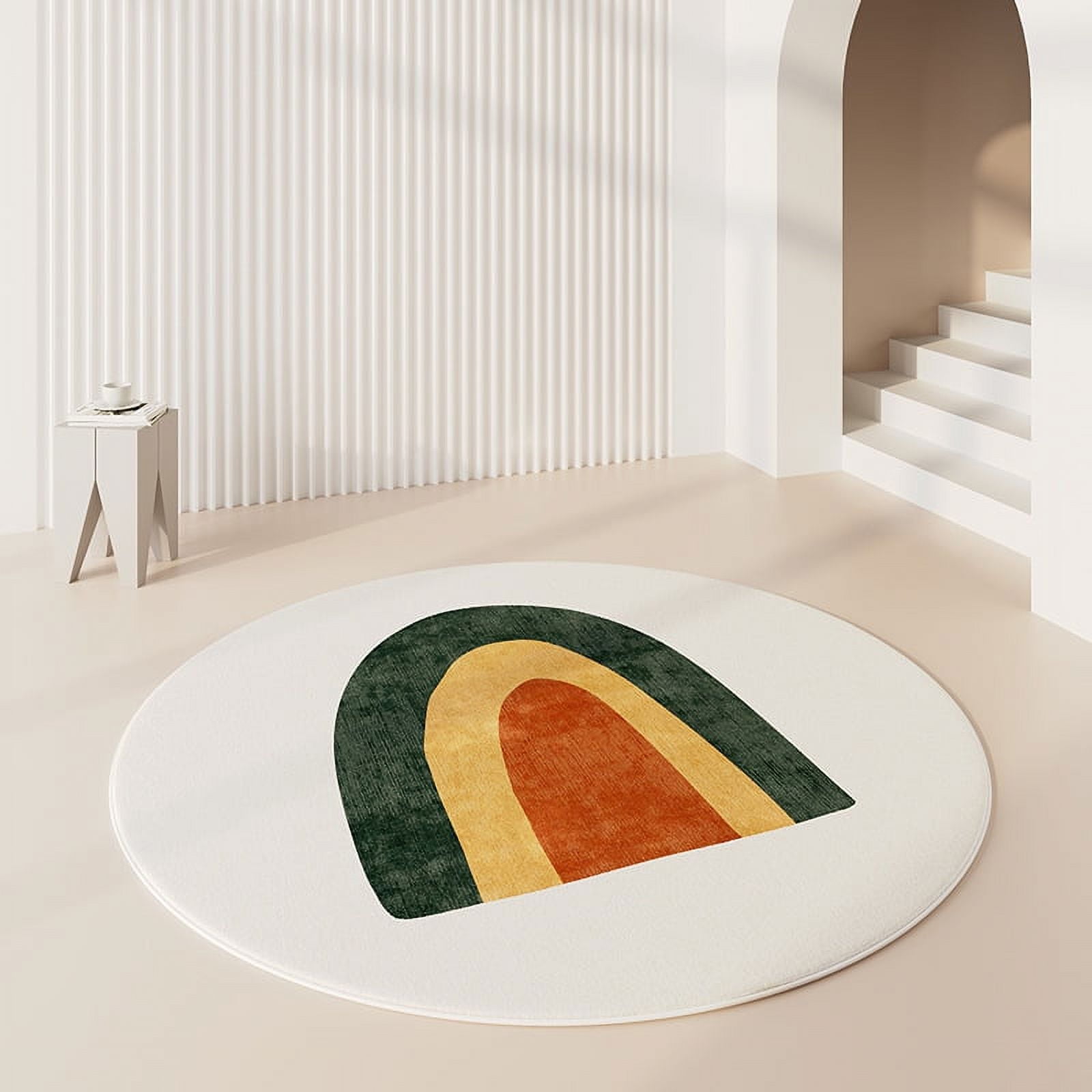 Cute Round Carpets for Living Room Nordic Style Bedroom r Plush Rugs ...
