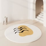 Cute Round Carpets for Living Room Nordic Style Bedroom r Plush Rugs ...