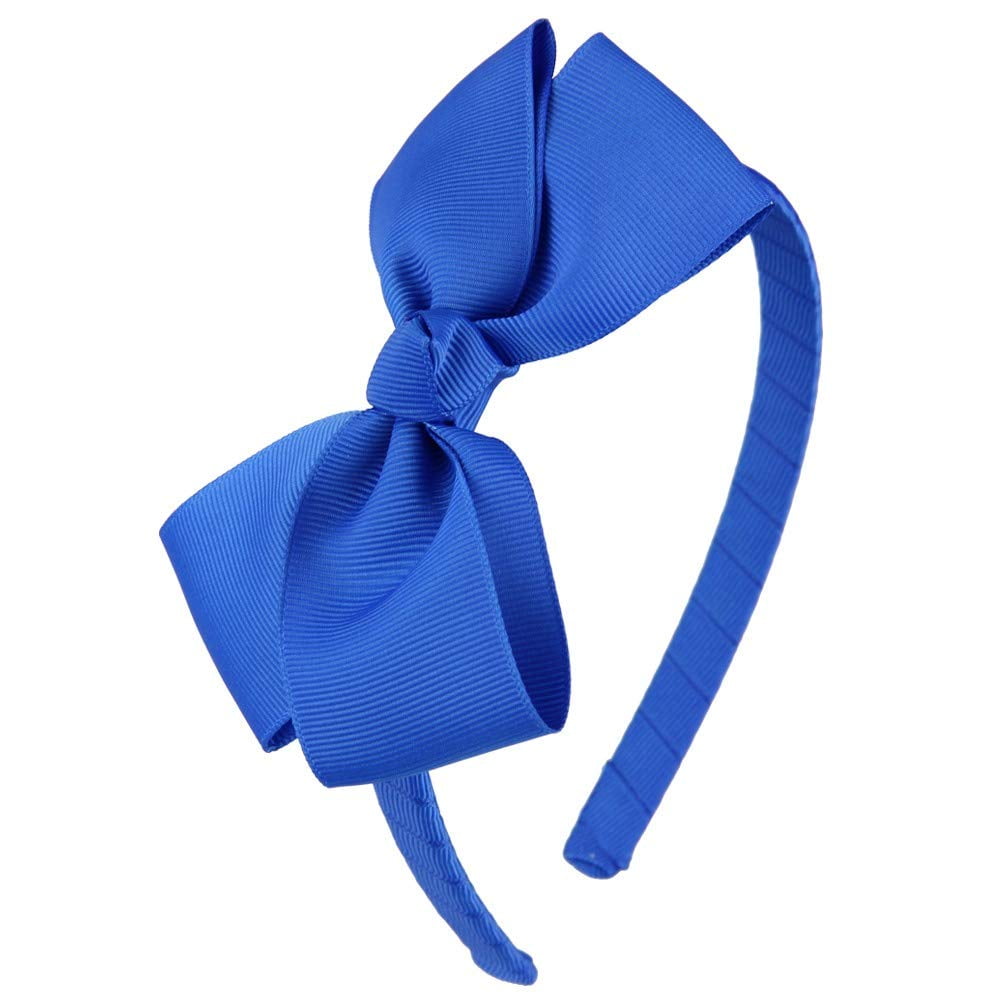Cute Royal Blue Bow Headband for Girls Toddlers. - Walmart.com