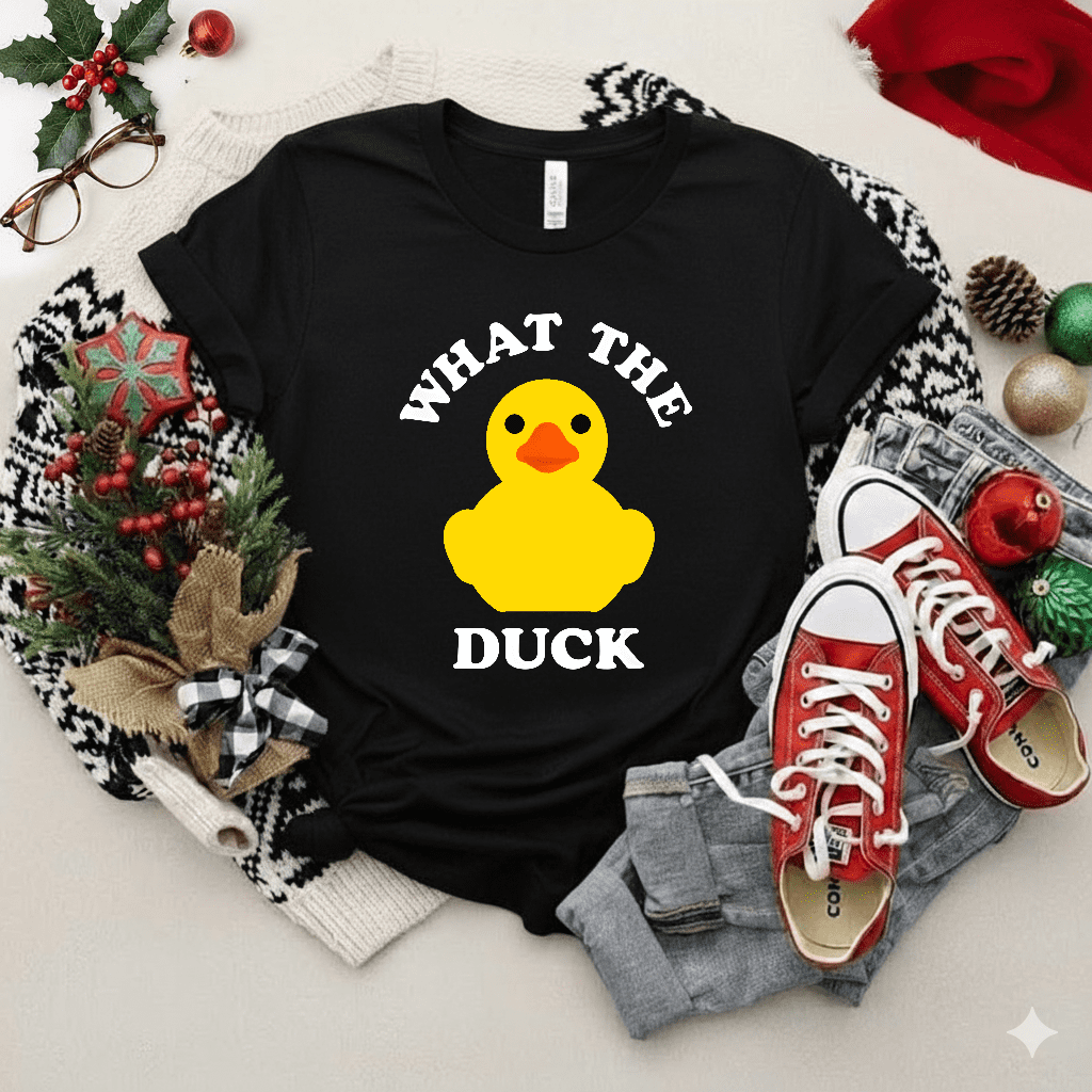 Cute Rubber Duck Lover Bath Toy Bird Quack Fun Graphic Unisex T-Shirt ...